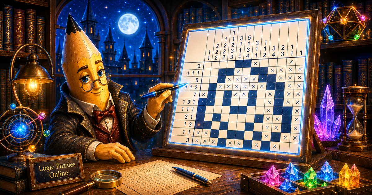 Gioca a Nonogram online | Puzzle logici illustrati gratis